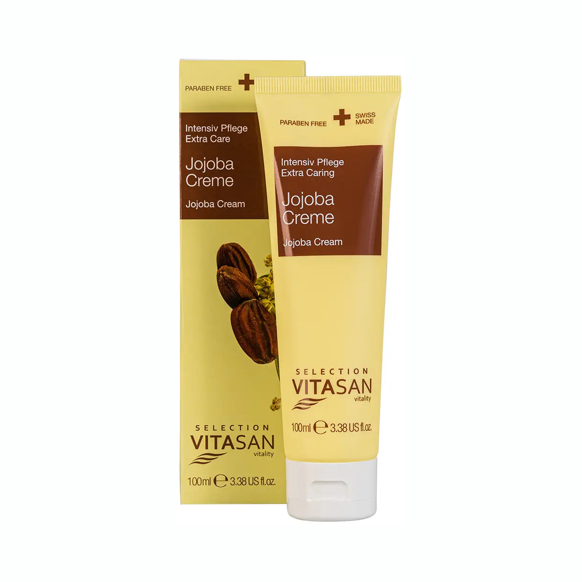 Jojoba Cream, intensive care of extremely dry skin, face and body ...